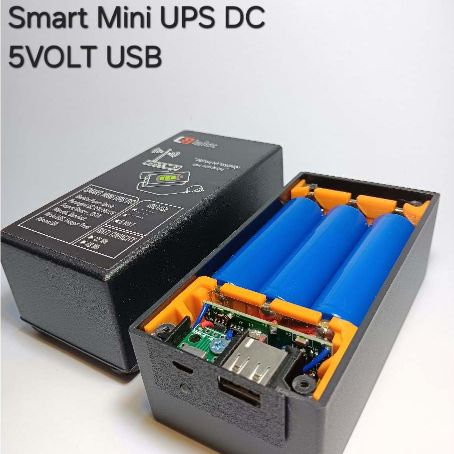 Jual PROMO ! UPS mini DC 5 Volt ( POWER BACKUP ROUTER WIFI JIKA PLN ...