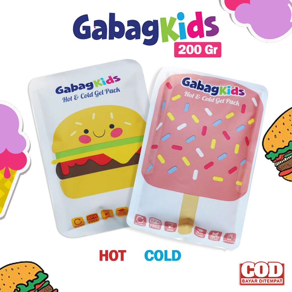 Jual Ice gel pack gabag kids 200 gram kecil ice pack pendingin minuman ...