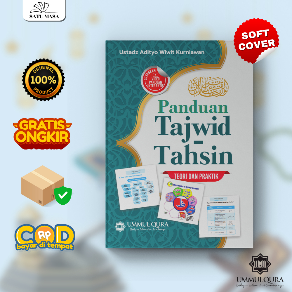 Jual Buku Bimbingan Panduan Tajwid Tahsin Al Quran Teori dan Praktik ...