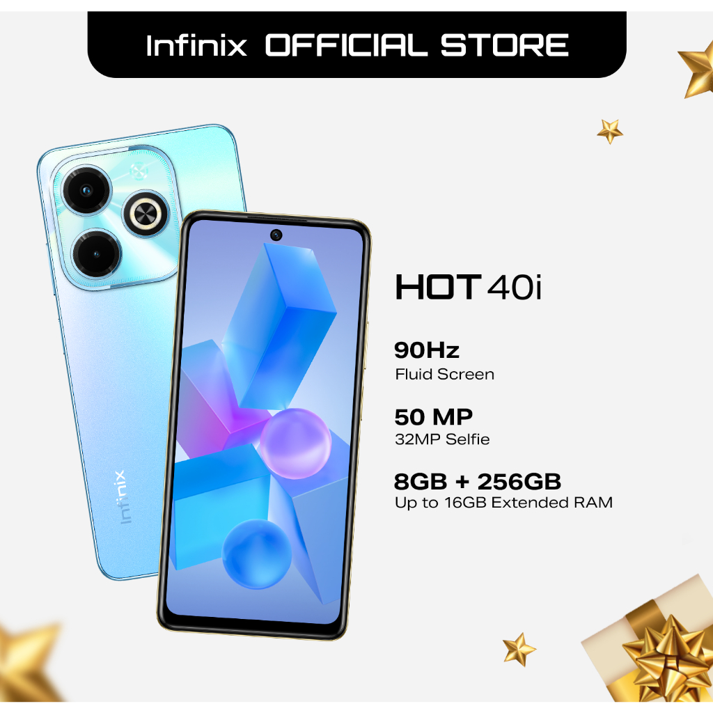 Jual Infinix Hot 40i (Garansi Resmi Infinix Indonesia) | Shopee Indonesia