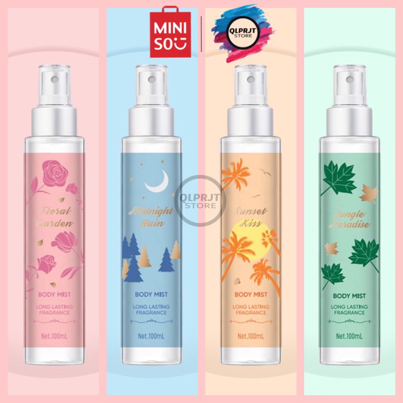 Jual Body Mist Parfum Perfum Spray Wanita Pria Pengharum Badan 100ml ...