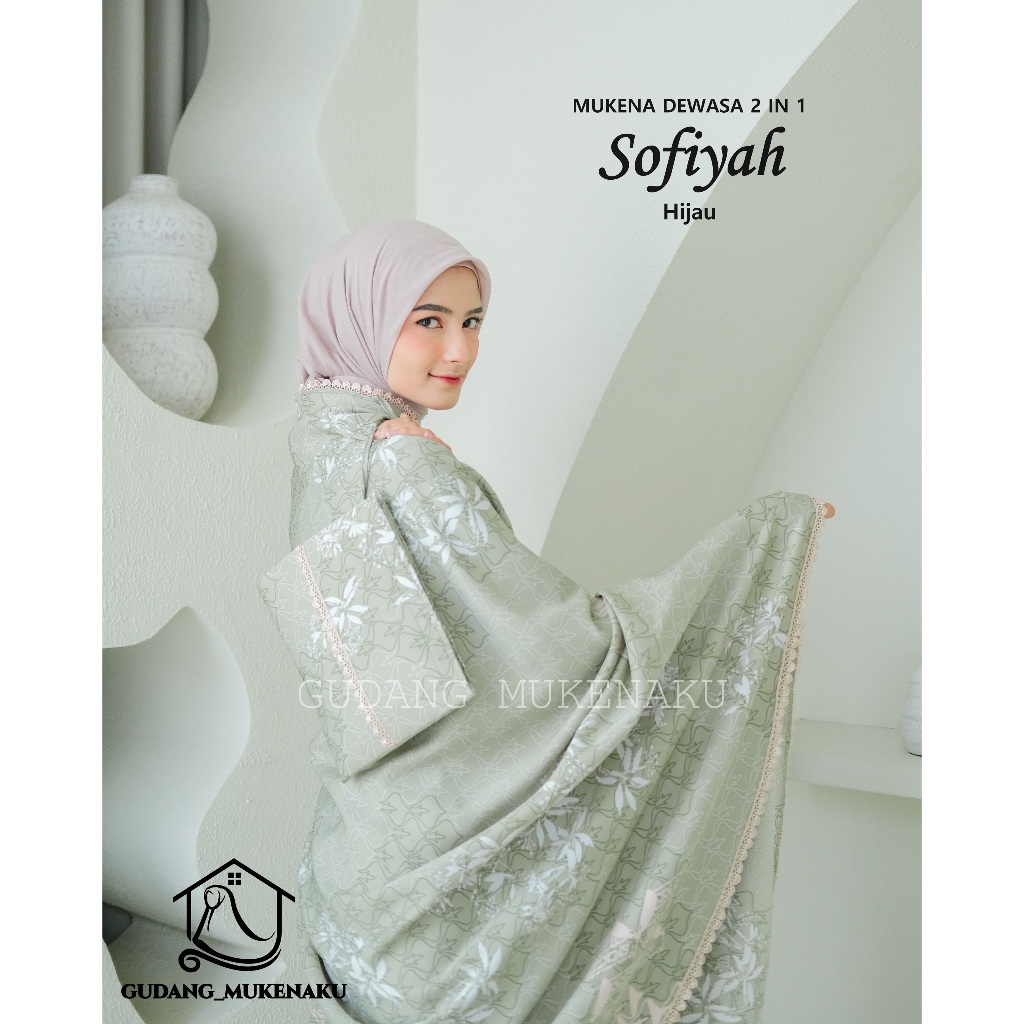 Jual MUKENA DEWASA SOFIYAH BAHAN MAXMARA SILKY PRINTING TRAVEL 2IN1 RENDA MEWAH CANTIK JUMBO BY ...