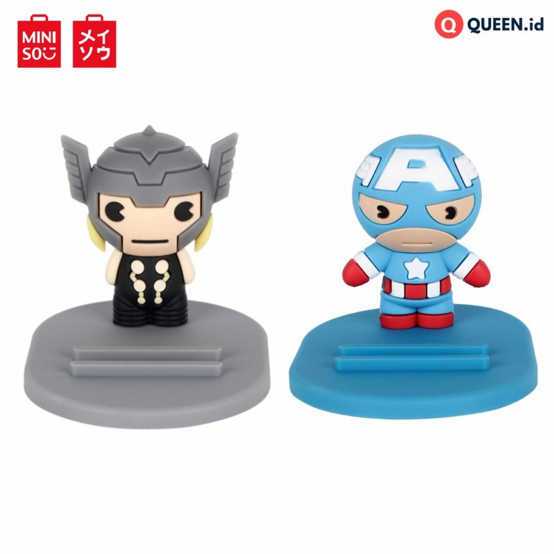 Jual MINISO holder handphone deskop cellphone holder Marvel | Shopee ...