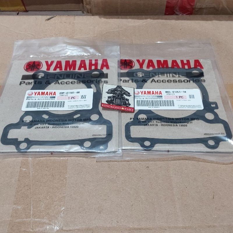 Jual Paking blok head nmax aerox lexi original 2dp-e1181-00 b65-e1351-10 | Shopee Indonesia