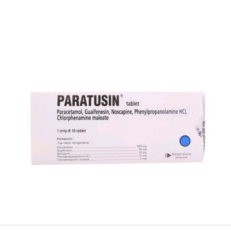 Jual Paratusin 10 Tabet Obat Batuk Flu Demam. | Shopee Indonesia