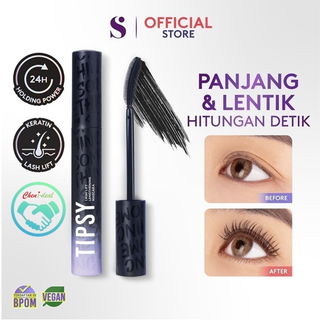 Jual SOMETHINC Tipsy Lash Lift Lengthening Mascara | Shopee Indonesia