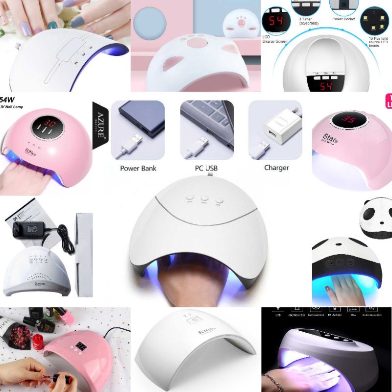 Jual SPECIAL PROMO Alat Pengering Kutek Kuku Portable UV LED nail dryer 36w | Shopee Indonesia