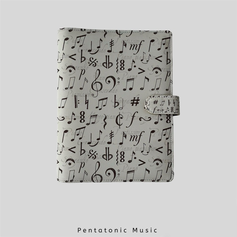 Jual Music Symbol Ring Binder Musik Not Balok Aksesoris Lucu Pernak ...