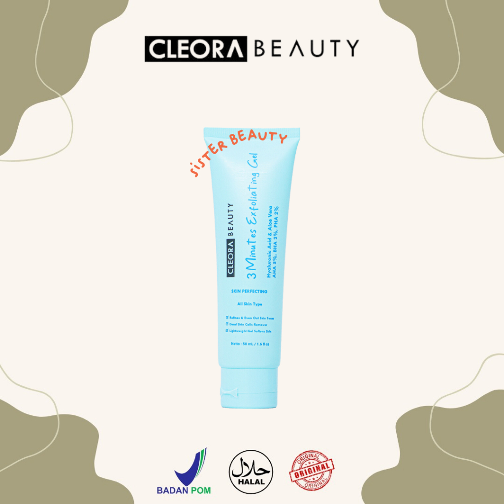 Jual SisterBeauty - Cleora Beauty 3 Minutes Exfoliating Gel 50ml ...