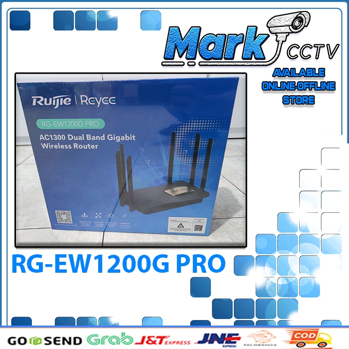 Jual Ruijie Reyee RG-EW 1200G Pro 1300m dual band gigabite wireless Router | Shopee Indonesia