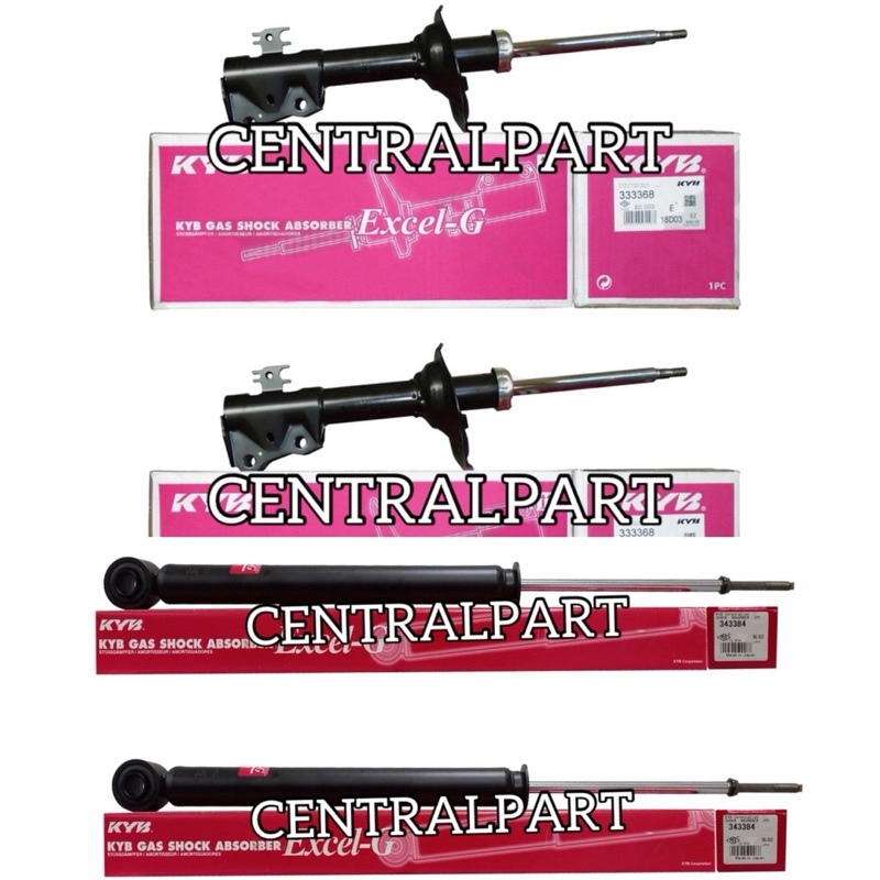 Jual SHOCKBREAKER VIOS GEN 1 TAHUN 2002 - 2006 DEPAN BELAKANG KYB EXCEL G | Shopee Indonesia