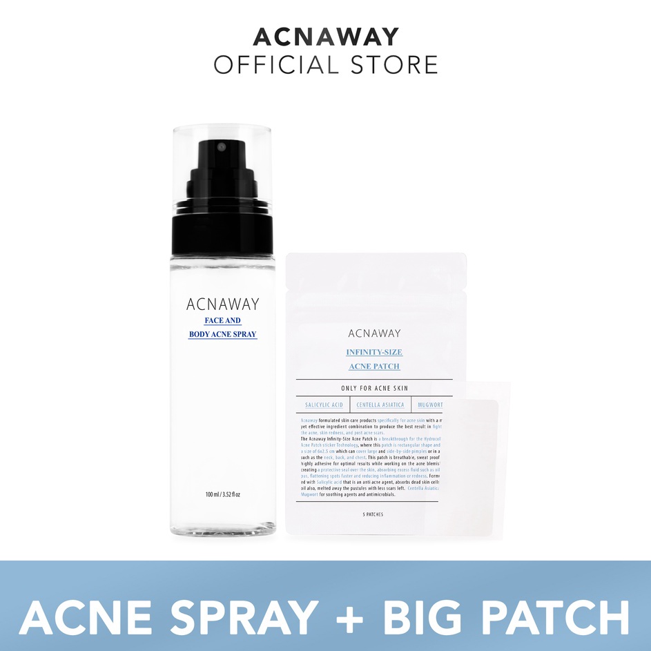 Jual HARGA GROSIR ACNAWAY Bundle 2 in 1 Infinity Size Acne Patch Acne ...