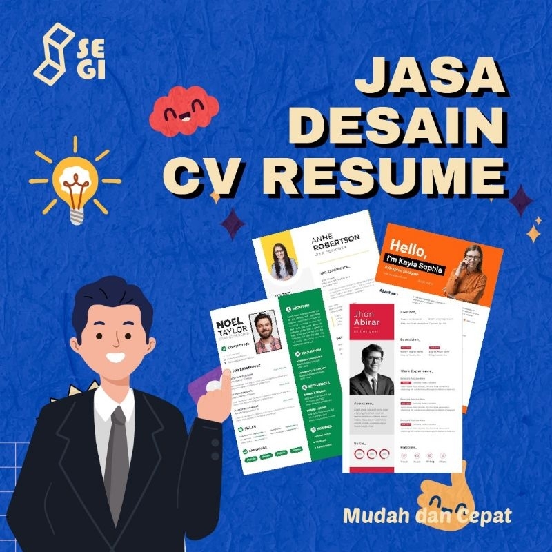 Jual JASA DESAIN CV (CURIKULUM VITAE) & SL (SURAT LAMARAN PEKERJAAN) | Shopee Indonesia