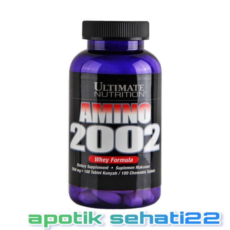 Jual Ultimate Nutrition Amino 2002 Asli original suplemen otot terbaik ...