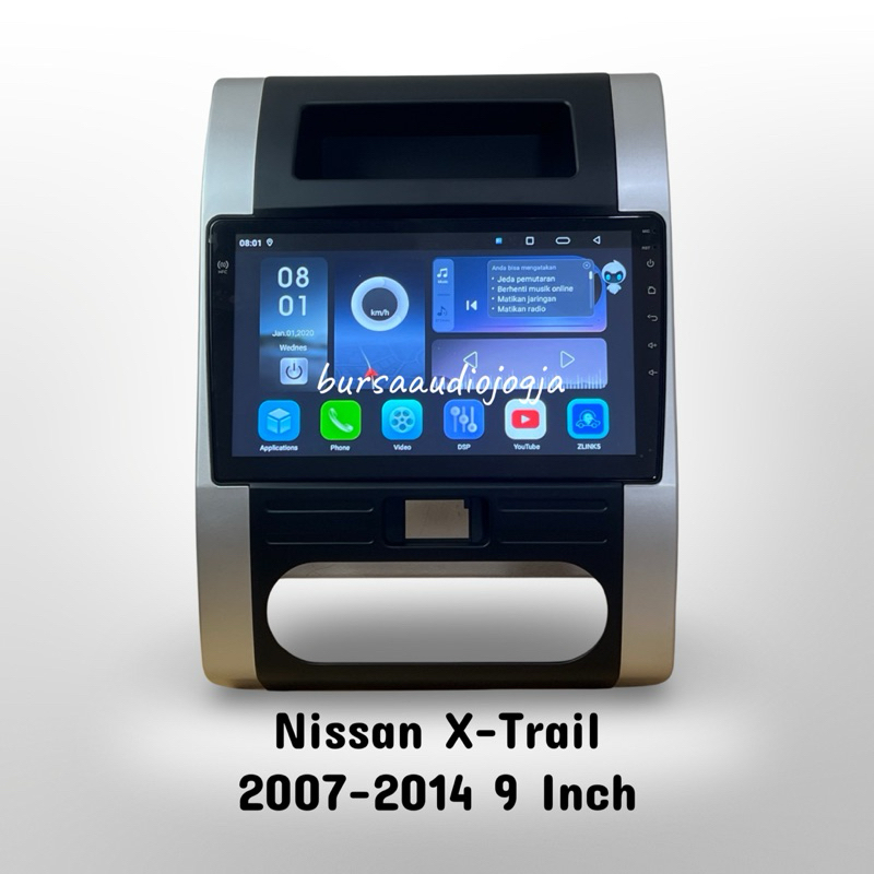 Jual Frame 10 Inch NISSAN X-Trail T31 2007-2013 Xtrail Double Din Head Unit | Shopee Indonesia
