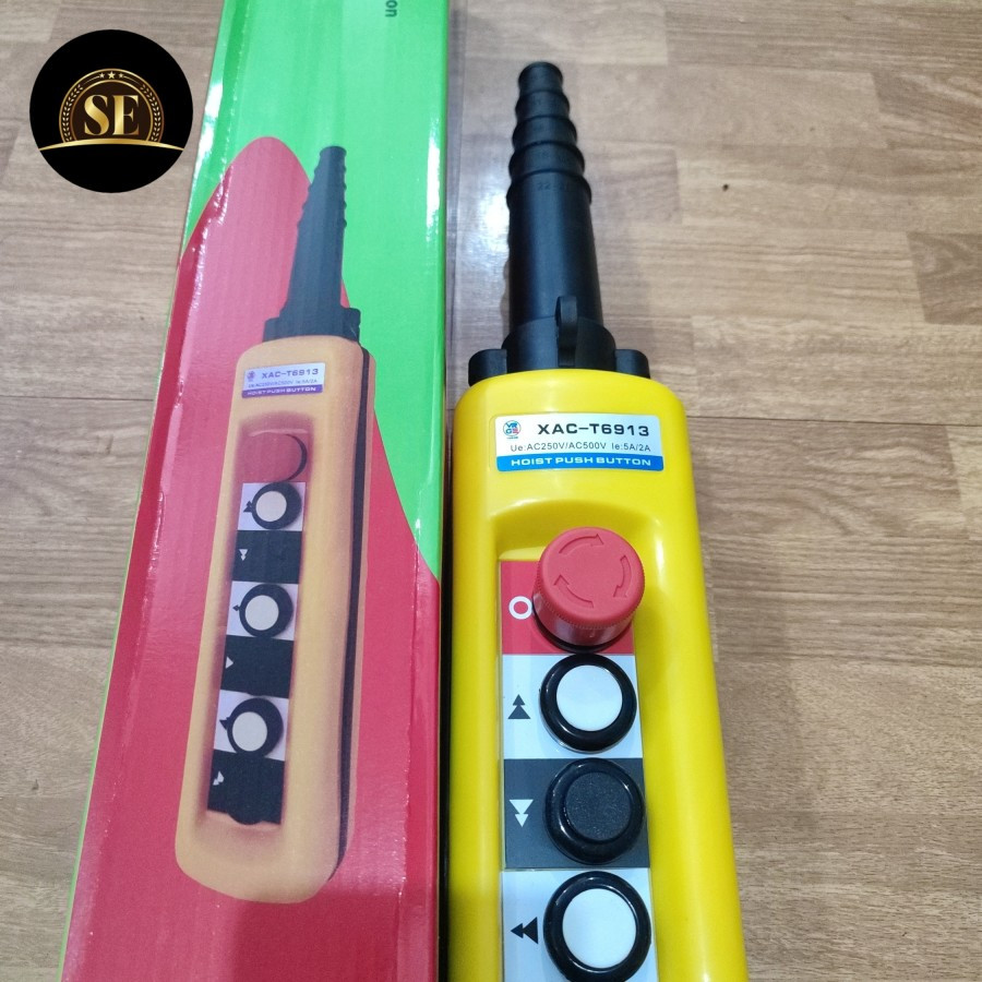 Jual DOUBLE SPEED HOIST PUSH BUTTON WITH EMERGENCY STOP 6T- XAC-A6913 VORGE | Shopee Indonesia