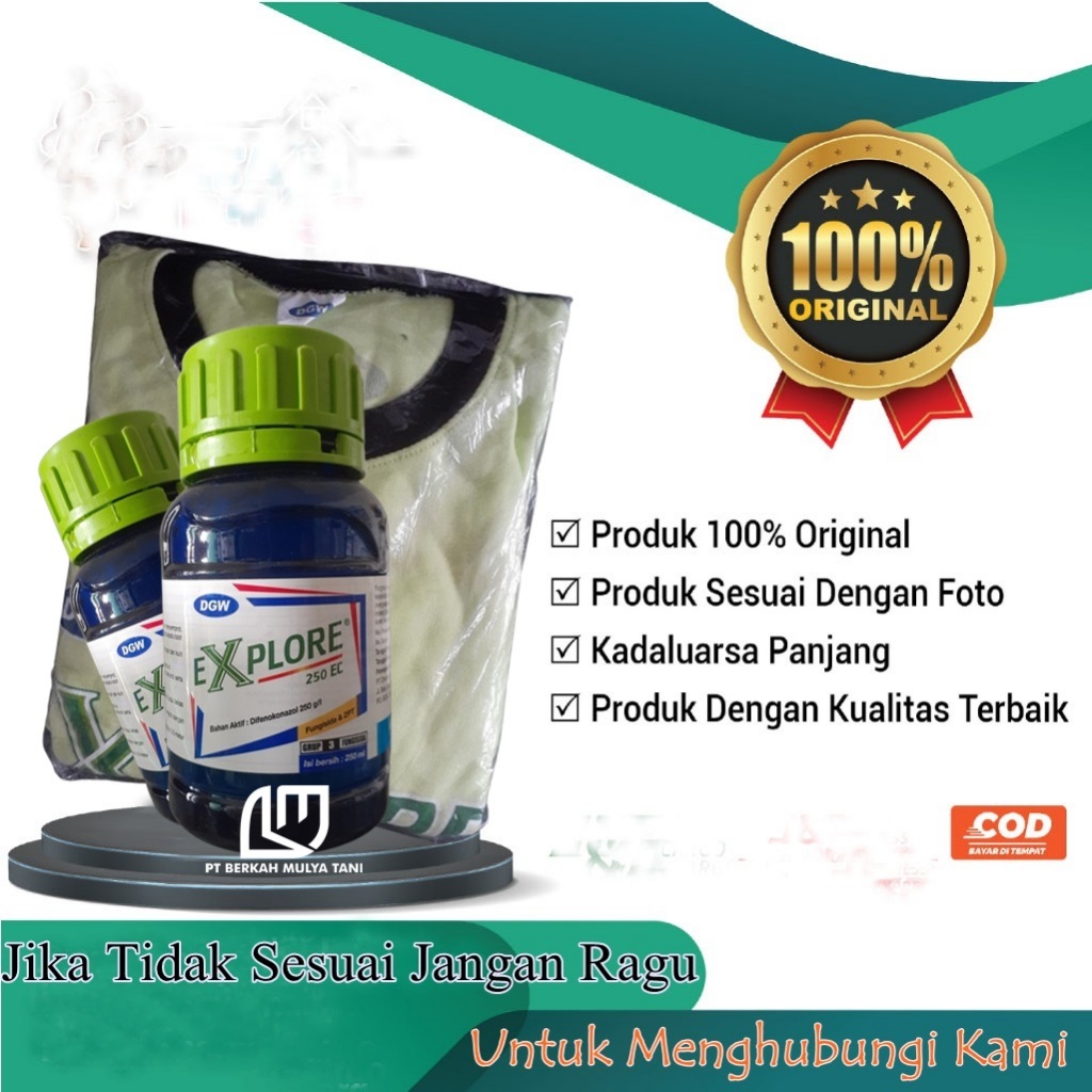 Jual Fungisida Sistemik Explore 250 EC difenokonazol 250ml + ZPT DGW ...