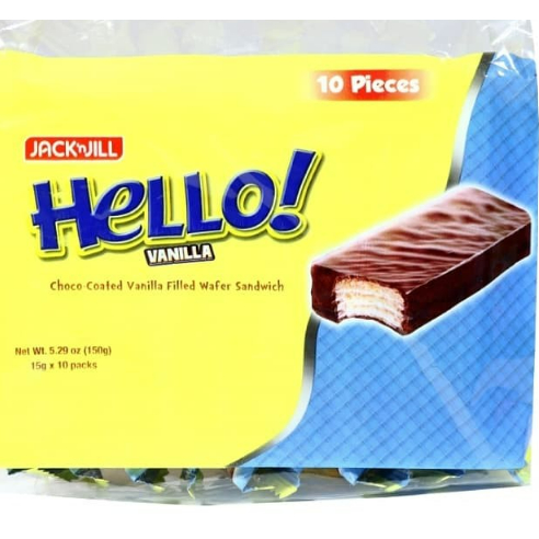 Jual Hello Vanilla Choco Wafer Renyah Cemilan ori Jack n Jill ...