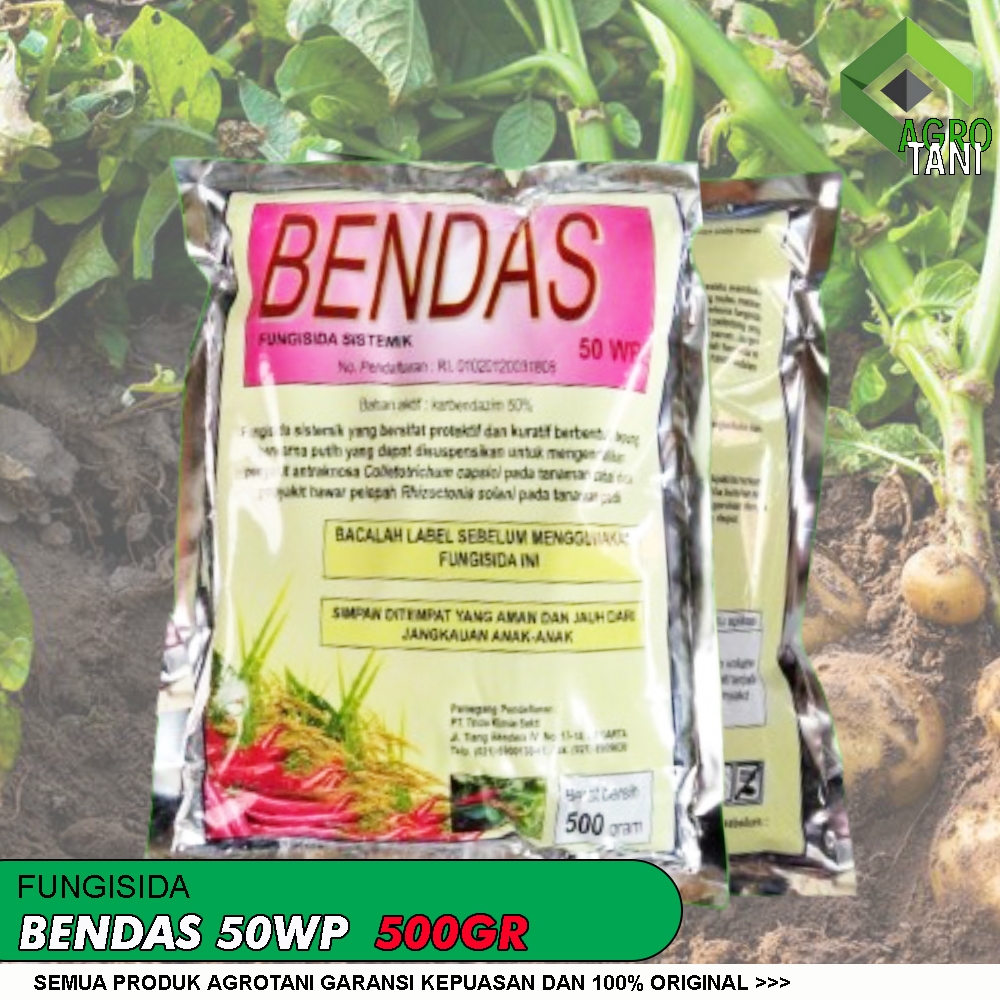 Jual Fungisida Bendas 50 WP 500 gram | BENDAS 500GRAM | Shopee Indonesia