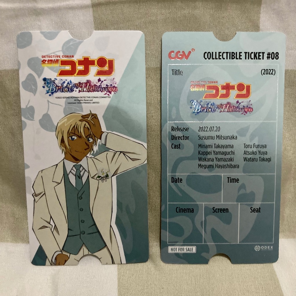 Jual Detective Conan: The Bride of Halloween x CGV Official Collectible ...