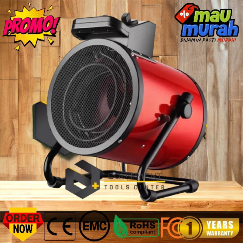 Jual Blower Pemanas Ruangan Elektrik 3000W Portable Fan Heater 3Kw 220V ...