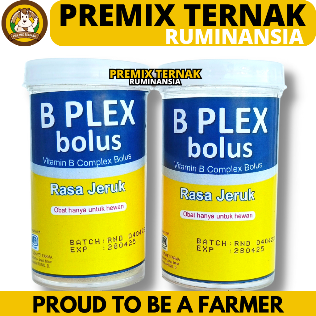 Jual USFA B PLEX BOLUS 1 POT (3 Bolus) - Vitamin B complex Hewan Bolus ...