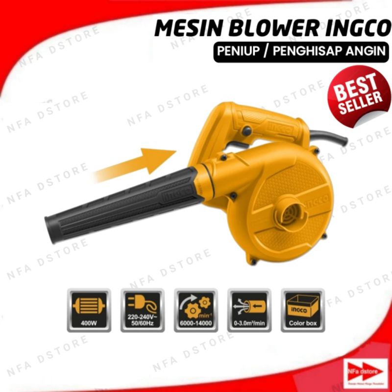 Jual Mesin Blower Peniup / Penghisap Angin 400W INCO | Shopee Indonesia