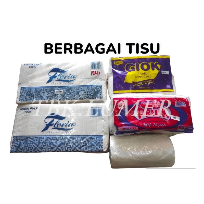 Jual TISU PIRING/TISU BIASA/TISU DAPUR/TISU ROLL/tissu/tissue | Shopee ...