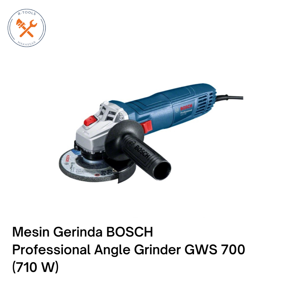 Jual Mesin Gerinda BOSCH Professional Angle Grinder GWS 700 (710 W) | Shopee Indonesia