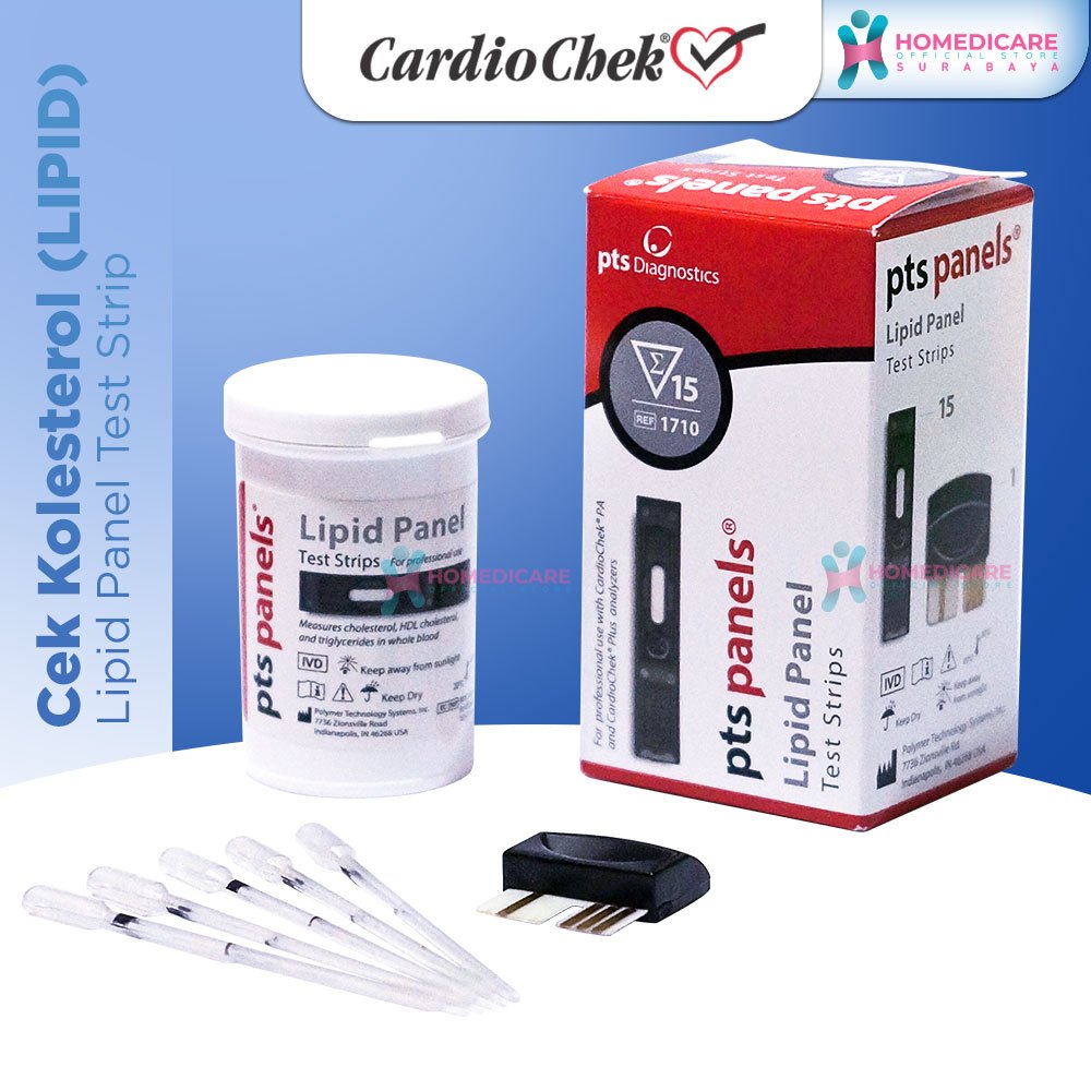 Jual Cek Kolesterol Lengkap (LIPID) - CardioCheck Lipid Panel (STRIP ...