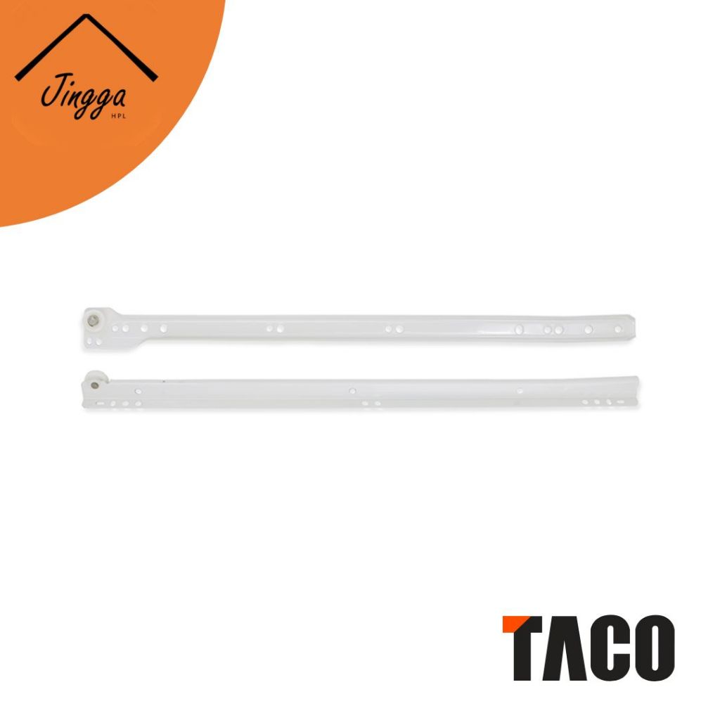 Jual TACO Rel Laci Roda Putih RLT 001 FE (350 mm) | Shopee Indonesia