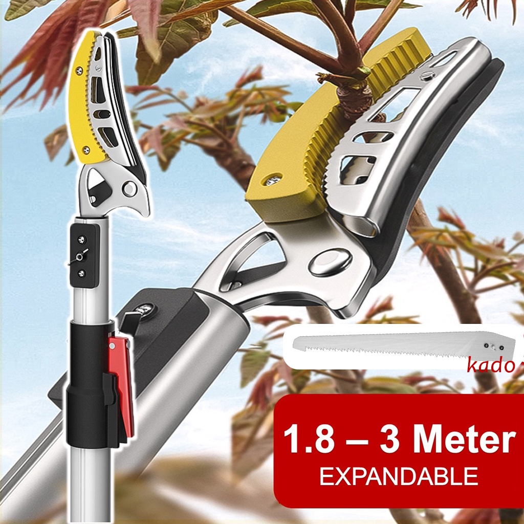 Jual gergaji dan gunting dahan Tinggi panjang kapusi gunting pruning panjang 1,8 - 3 meter ...