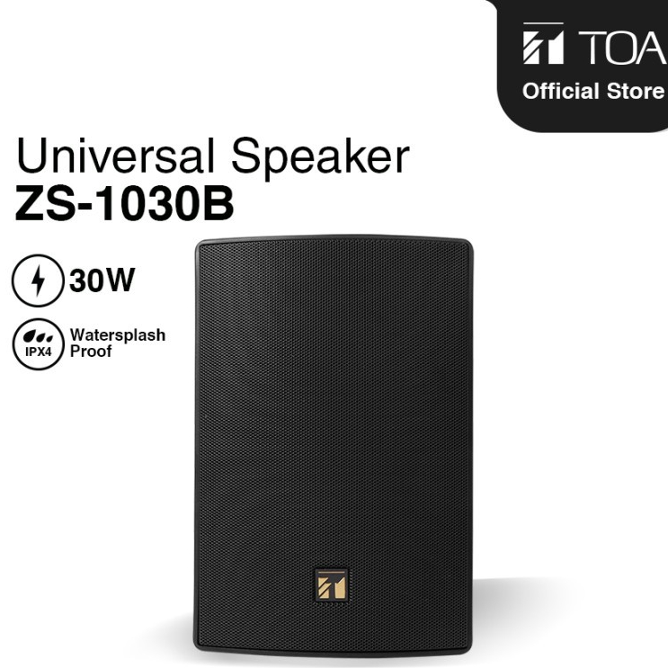 Jual TOA ZS-1030B/W Universal Speaker 30 W (NON COD) | Shopee Indonesia