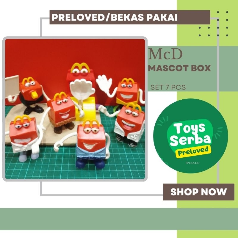 Jual 006 McD Mascot Box Set 7 Pcs | Shopee Indonesia