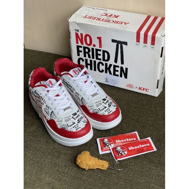 Jual AEROSTREET X KFC RED/MERAH SUPER LIMITED 500 SEPATU LOCAL BRAND ...