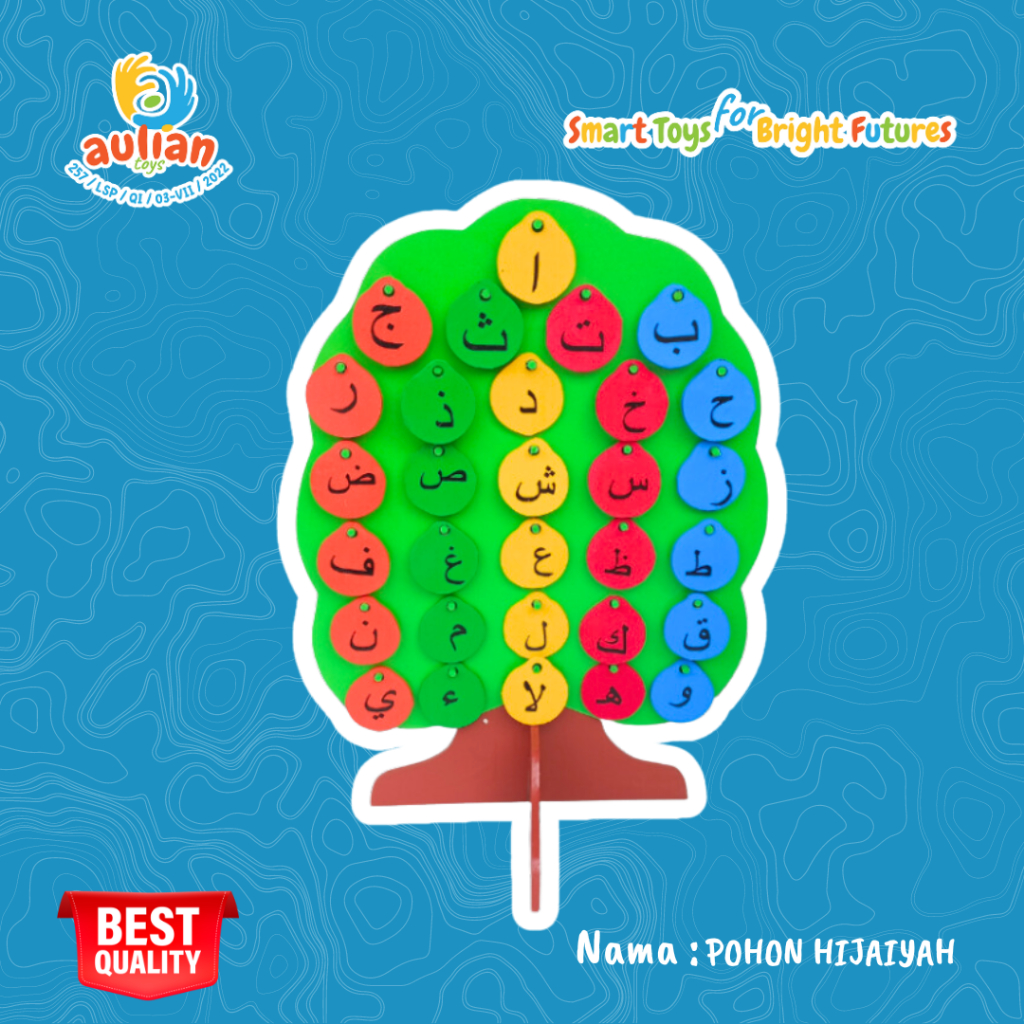 Jual POHON HIJAIYAH - MAINAN KAYU/ MAINAN EDUKASI / ALAT PERAGA EDUKASI ...