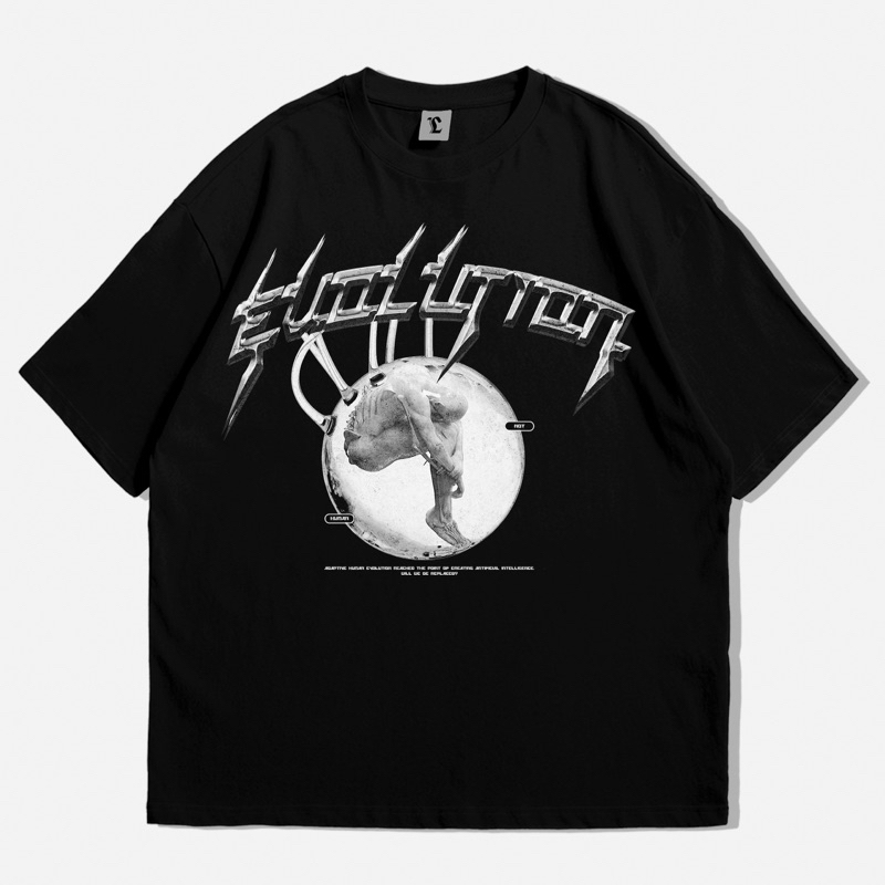 Jual LP - “FREEDOM” Oversized Evolution Tshirt | Shopee Indonesia