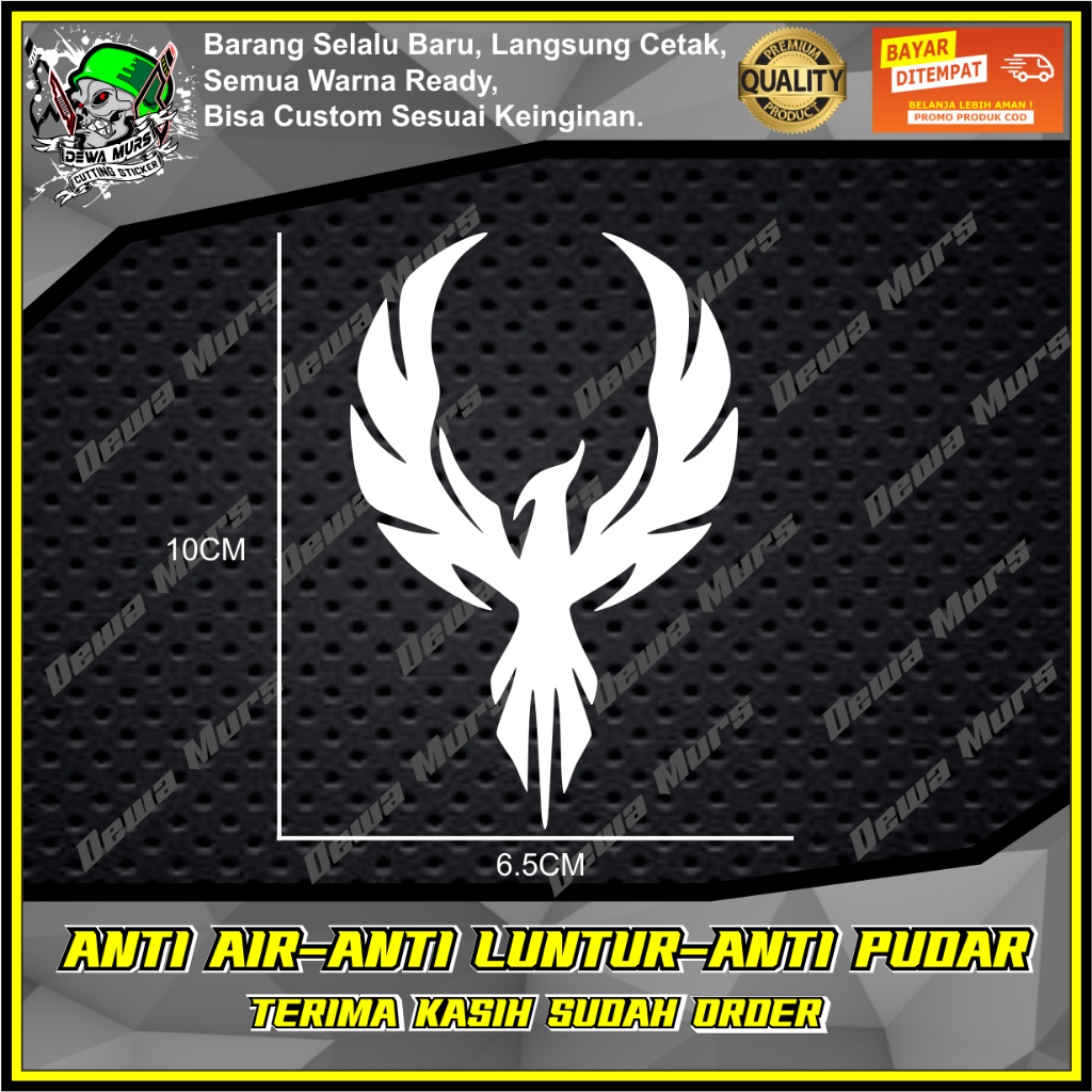 Jual Cutting Sticker LOGO BURUNG Sticker Cocok Buat Motor Dan Mobil ...