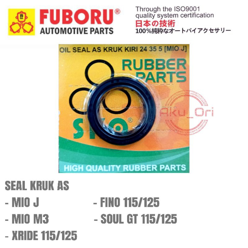 Jual SEAL KRUK AS MIO J (LH) KIRI FUBORU 24-35-5 sil mio m3 xride fino soul Gt | Shopee Indonesia