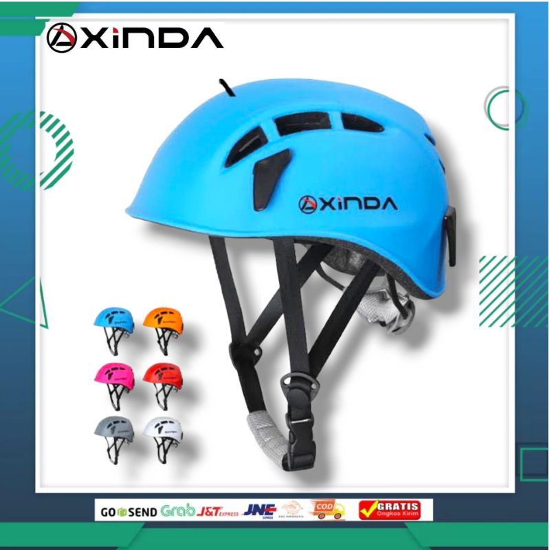Jual Helm Safety Climbing XINDA Original / Helm Safety Panjat Tebing ...