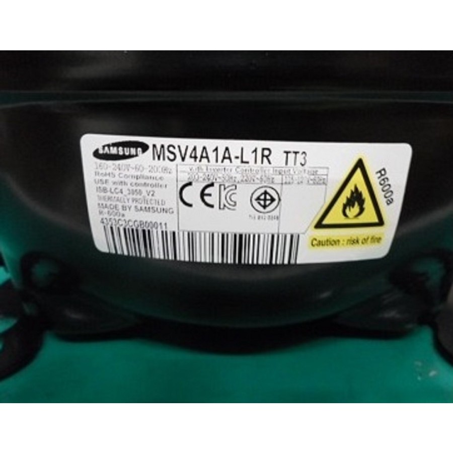 Jual COMPRESSOR KULKAS SAMSUNG RT50H6351SA ORIGINAL MSV4A1AL1R - TT3 ...