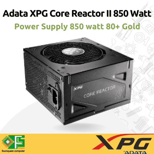 Jual PSU Adata XPG Core Reactor II 850 Watt 80+ Gold | Power Supply ...