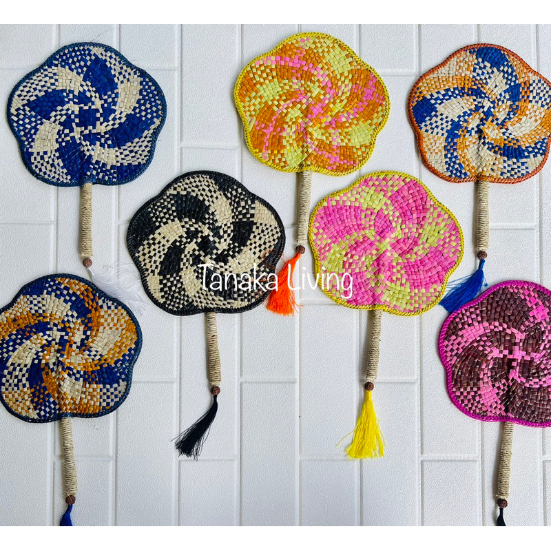 Jual KIPAS PANDAN / SOVENIR WEDDING / KIPAS ANYAMAN / OLEH-OLEH BALI ...