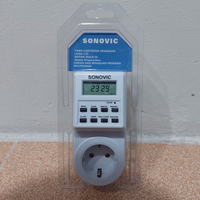 Jual KP Timer Digital Stop Kontak Listrik Stop Kontak Listrik Timer ...