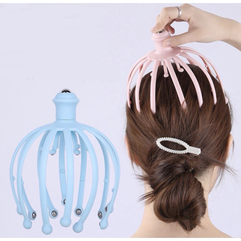 Jual Official BALI MINISO Alat Pijat Kepala Roller Heads Scalp Massager ...