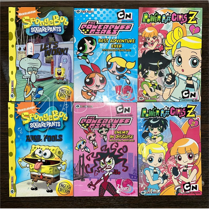 Jual [PRELOVED] Komik Warna SPONGEBOB SQUAREPANTS Nickelodeon | POWER ...
