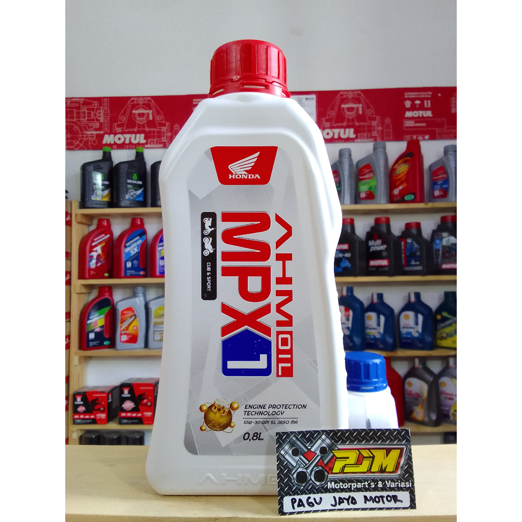 Jual MPX1 4T oli mesin sae 10w 30 isi 800ml 1 liter 1,2 liter honda | Shopee Indonesia