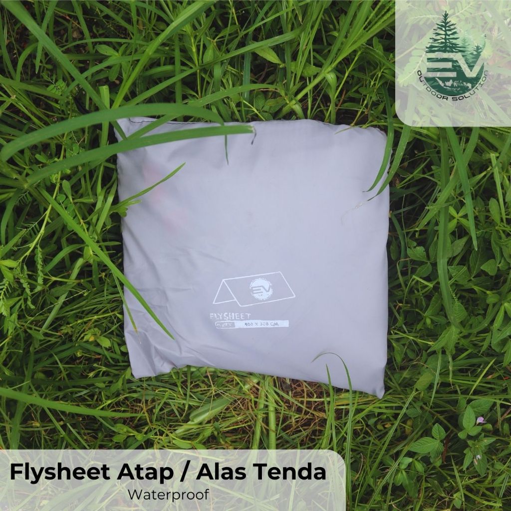 Jual Flysheet fly sheet ukuran 3x3 3 x 3 m alas atap tenda darurat ...
