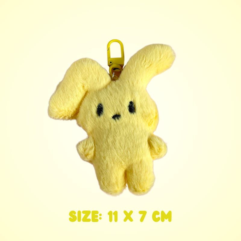 Jual Alien Rabbit Plush Keychain / Gantungan Kunci Boneka Kelinci ...
