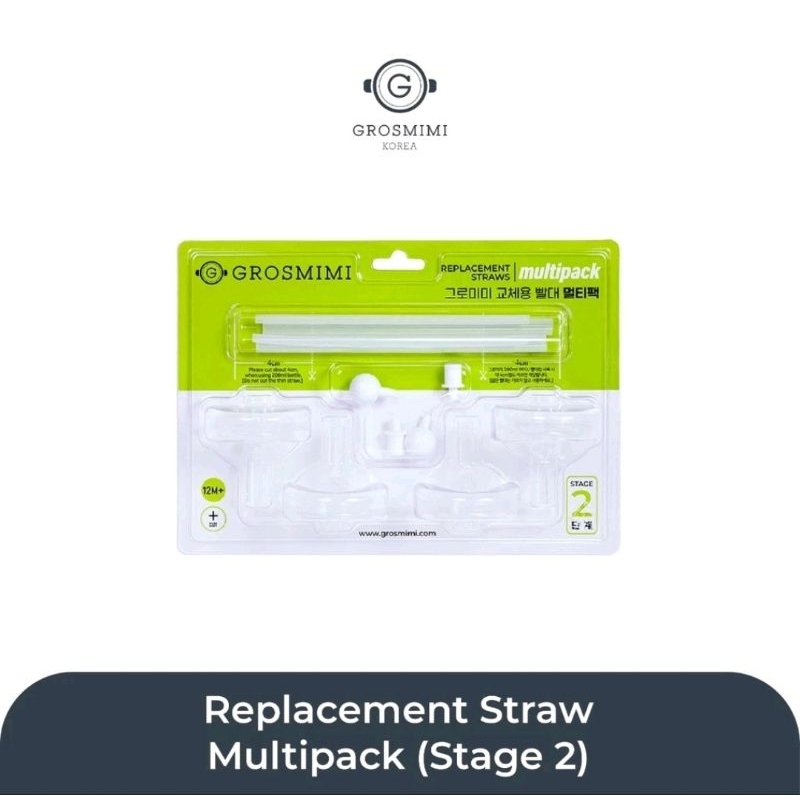 Jual GROSMIMI Replacement Straw Multipack Stage 2 | Shopee Indonesia